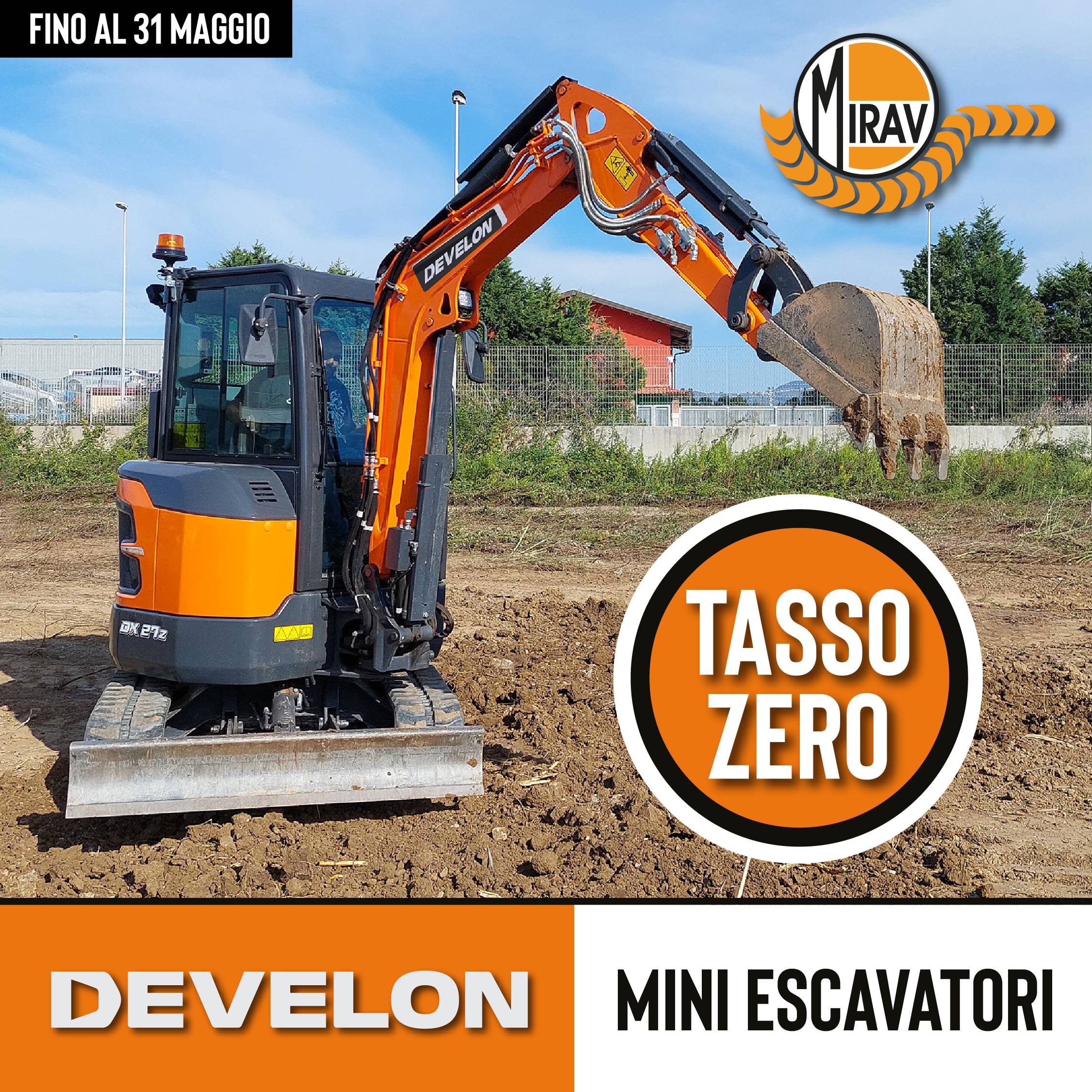 Vendita Macchine Movimento Terra - Mirav SPA - Catania Messina - Sicilia